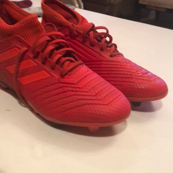 adidas | Shoes | Red Predators Adidas | Poshmark